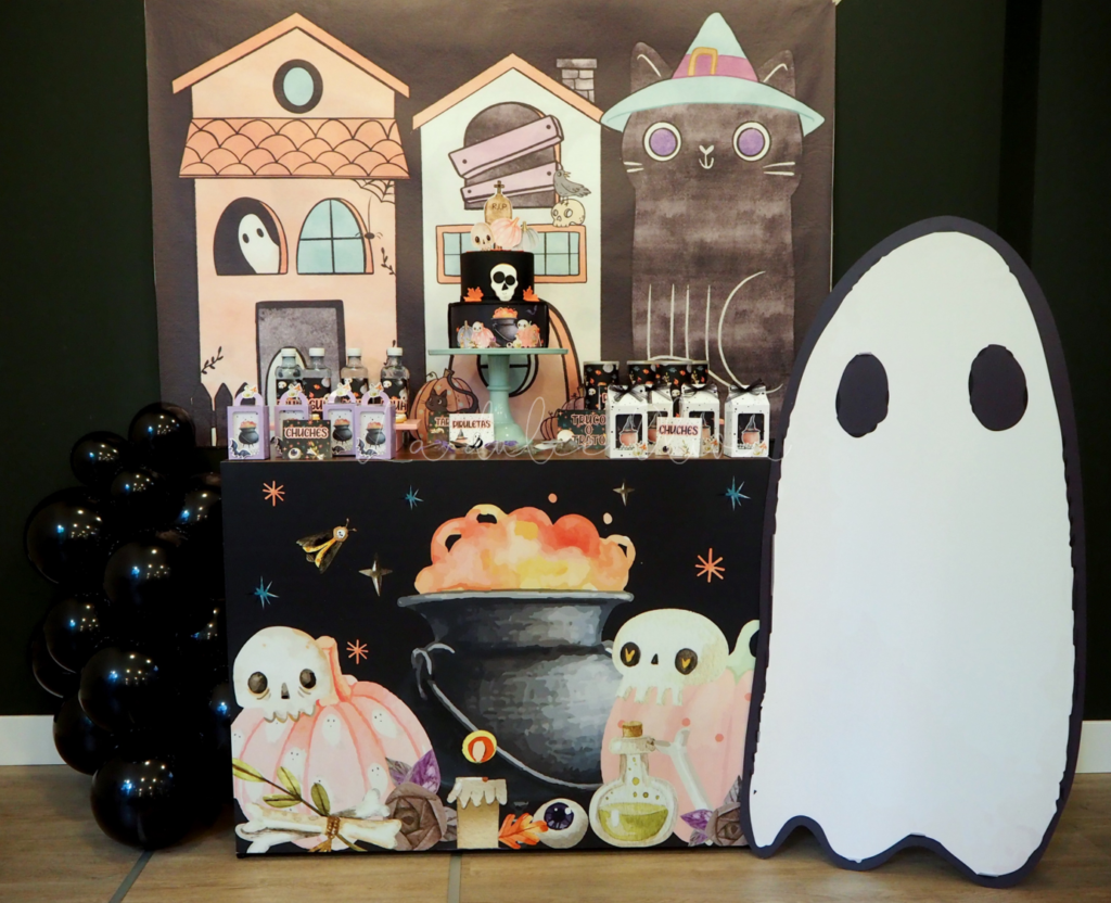 Kit Halloween celebra en casa 2022 - La dulce olivia